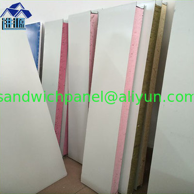 sound insulation 75mm PU foam sandwich panel walls board for container house
