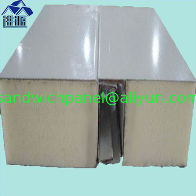 sound insulation 75mm PU foam sandwich panel walls board for container house