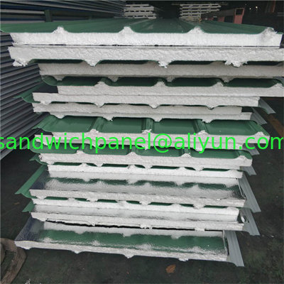 moisture proof 50mm thickness polystyrene foam roof sandwich panel for camp