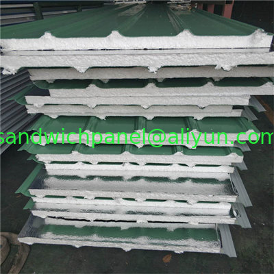 moisture proof 50mm thickness polystyrene foam roof sandwich panel for camp
