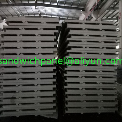50mm EPS corrugated double color steel sandwich roof panel for clean room