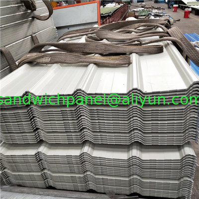 grey color corrugated roof sheet use as prepainted hot dip zinc coated steel coil