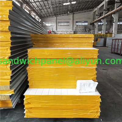 60m³ fireproof 50mm rock wool sandwich panel 2200x1150x50x0.326mm