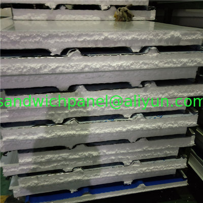 1050-75-0.426mm aluminum waterproof EPS sandwich roof panel for prefabricated building
