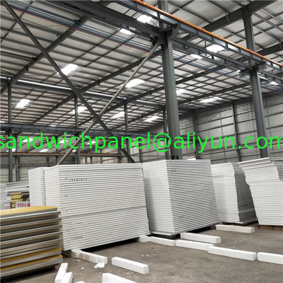 B1 grade fireproof mobile home 50mm greywhite eps sandwich wall paneling