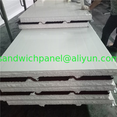14kg 75mm eps sandwich roof panel with waterproof for prefabricated buildings