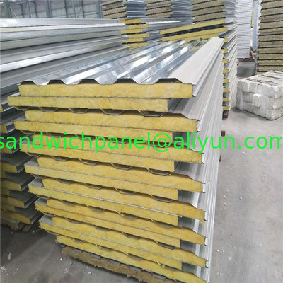 container panels insulation glass sandwich wall board 1150-50-0.6mm up / 0.326mm down