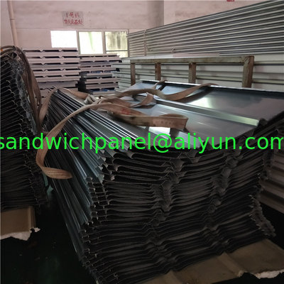 sliver grey corrugated roof sheets 3000-1050-0.426mm for poultry farming