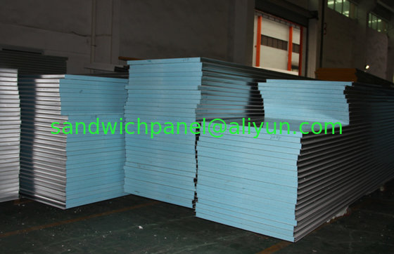 32kg waterproof XPS exterior sandwich wall panels 1150-75-0.426mm for warehouse