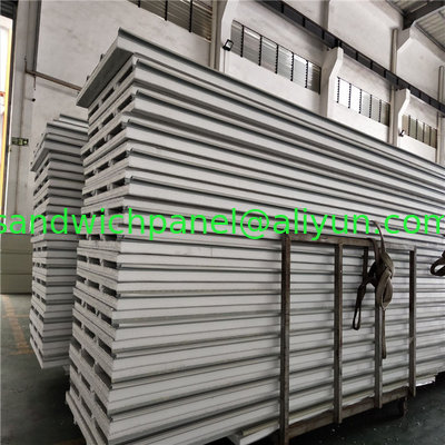 waterproof silver paper eps sandwich roof panel 840-30-0.426mm for warehouse