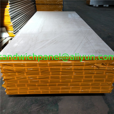 manufactured prefabricated home 50mm mgo sandwich wall panels with 0.426mm
