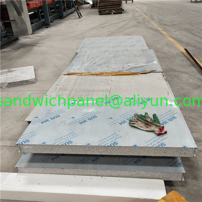 60kg aluminum steel sheet 1150mm modified eps sandwich panel with gpod thermal insulation