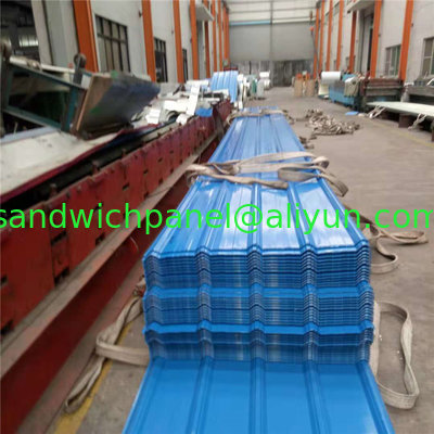 30years blue color steel roofing sheet  materials with 0.426mm for warehouse