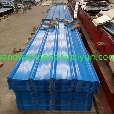 30years blue color steel roofing sheet  materials with 0.426mm for warehouse