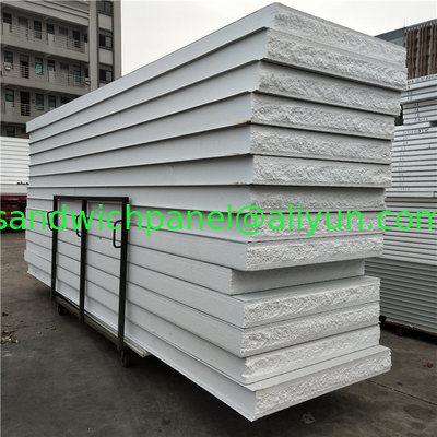 100mm eps sandwich wall panel 1150-100-0.426mm with 16kg for bunk house