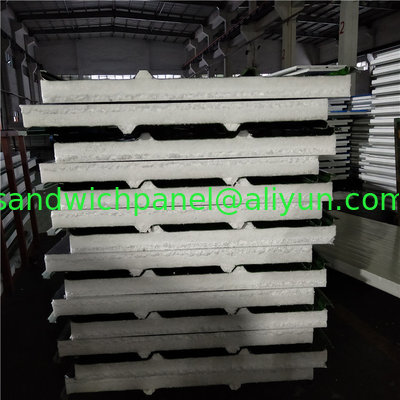 prefabricated eps sandwich panel green grass garage roof tile 1050-75-0.426mm