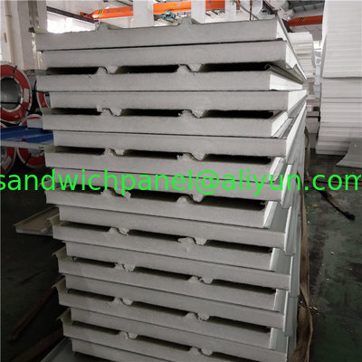 50mm waterproof insulated eps sandwich roof panels with 0.426mm for prefabricated house