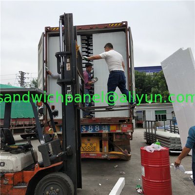 waterproof embossing sandwich panel house building materials 950-50-0.376mm