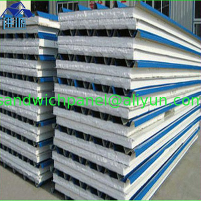 100mm eps heat insulated sandwich roof sheet panel with waterproof for prefab building