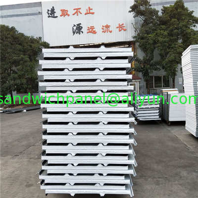 B grade fireproof 1050mm eps sandwich prefab building roof panel