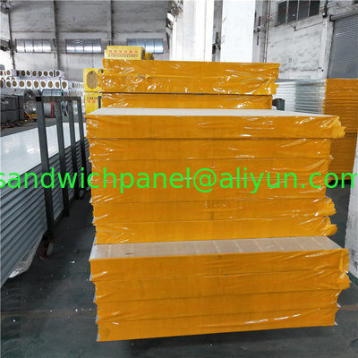 A grade fire rating 100mm rock wool apartment wall material sandwich panel