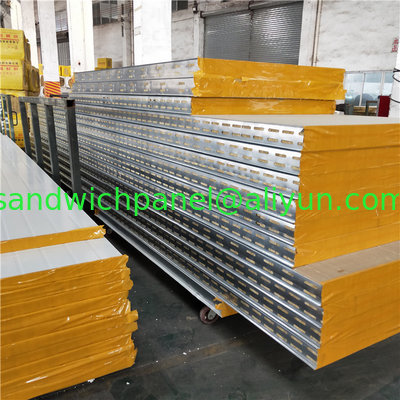 A grade fire rating 100mm rock wool apartment wall material sandwich panel