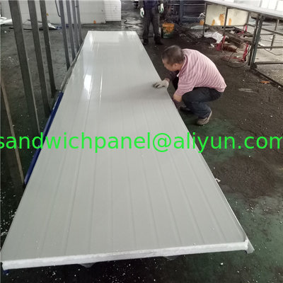 insulated 50mm blue eps sandwich roof panels with 0.426mm for vegetable market