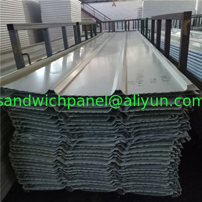 35 years 0.6mm ivory white 1050mm corrugated roof sheets for prefab warehouse
