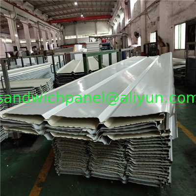 0.6mm ivory white 1050mm corrugated roof sheets for poultry house