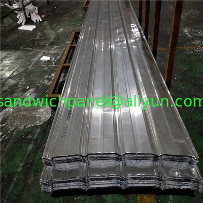 0.426mm silvergrey 840mm color steel roof sheets for poultry house