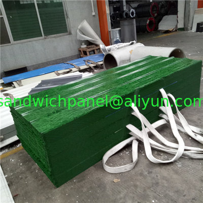 0.426 green grass 840mm steel roofing sheet building materials for prefab warehouse