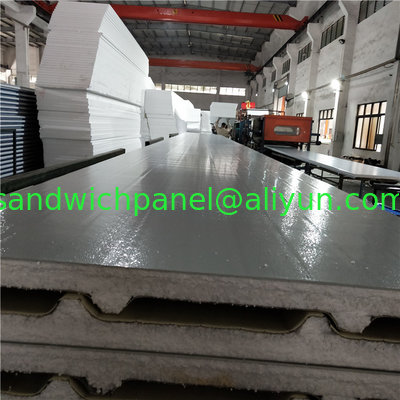 50mm eps sandwich prefabricated houses waterproof roof panel to bulgaria