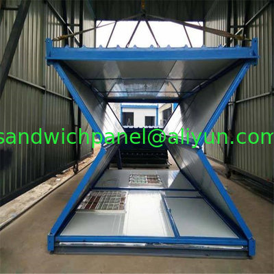 prefabricated 20ft waterproof eps sandwich panel container house for office