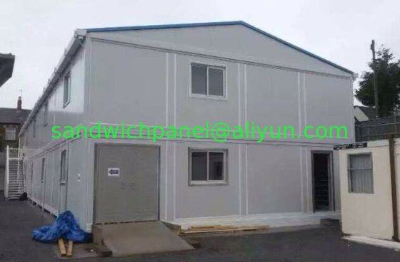 light steel structure eps sandwich panel container house for portable restaurant buildings
