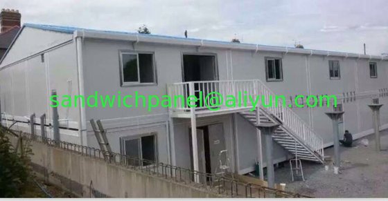 light steel structure eps sandwich panel container house for portable restaurant buildings