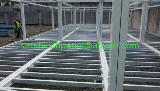 light steel structure eps sandwich panel container house for portable restaurant buildings