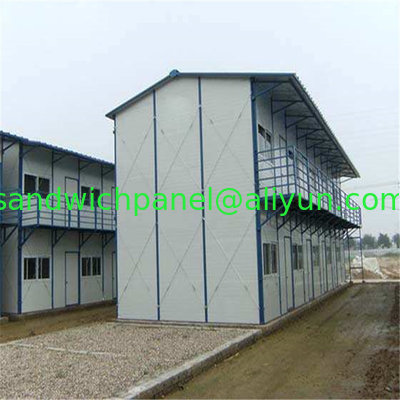 light steel cutomize size prefabricated sandwich panels house workers house