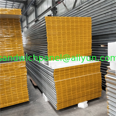 heat proof greywhite 0.376mm hollow  mgo sandwich panel for clear room