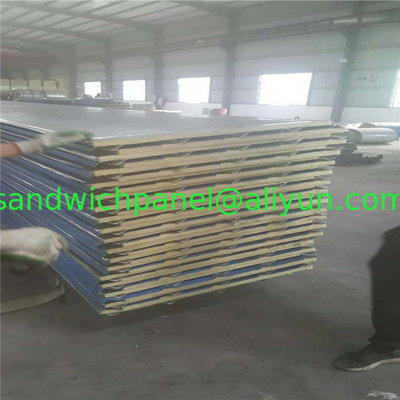 840mm glass wool sandwich roof panel with 30mm thickness for warehouse