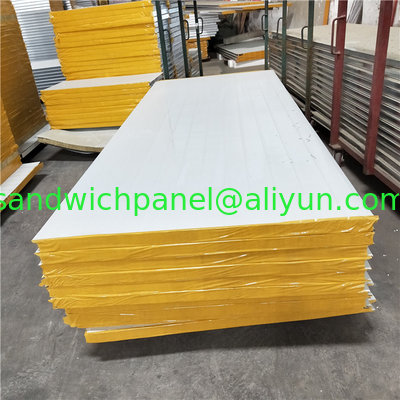 50mm rock wool sandwich panel with protective film for construction buildings