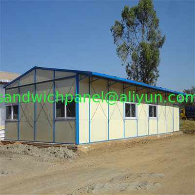 fast assembly C steel K type prefabricated house can be moved 7 times