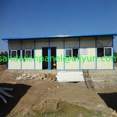 fast assembly C steel K type prefabricated house can be moved 7 times