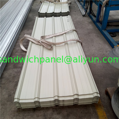 840-526mm ivorywhite corrugated roof sheet with life span 30 years for chicken house