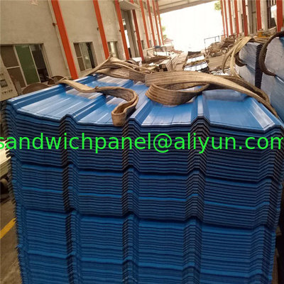 30 years eco-friend blue 0.526mm corrugated roof sheet for buildings tile
