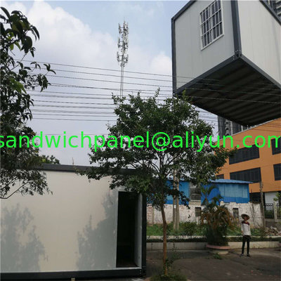 fast assembly customize 20ft eps sandwich panel container house for 10 workers