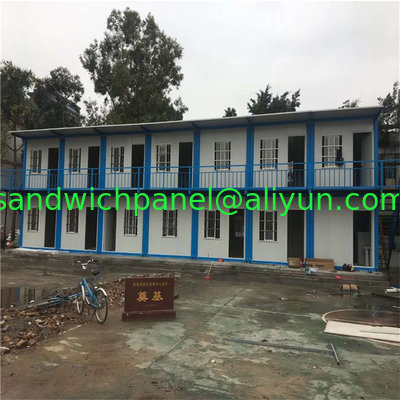 fast assembly metal 20ft container house with bathroom and kitchen for dormitory