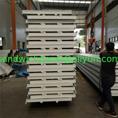 50mm light steel structure eps sandwich roof panel for garage