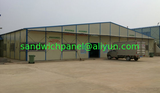fast assembly inexpensive light steel K type prefabricated warehouse