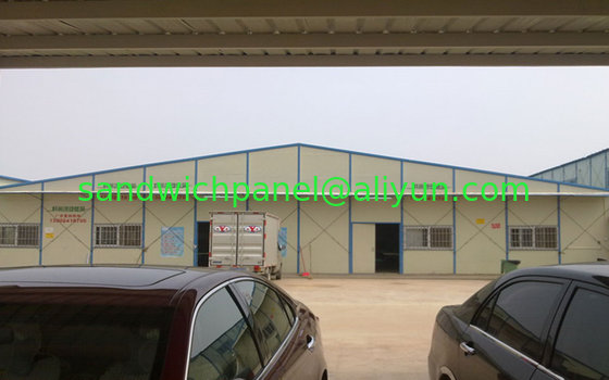 fast assembly inexpensive light steel K type prefabricated warehouse