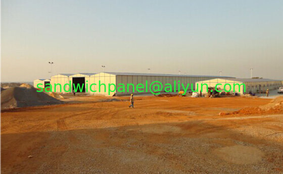 fast assembly inexpensive light steel K type prefabricated warehouse